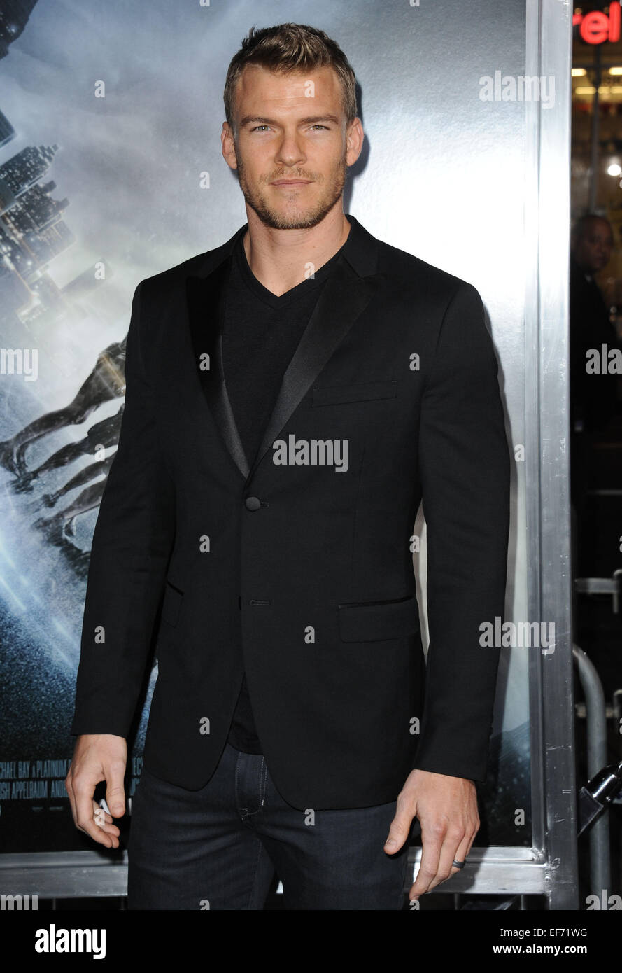 Los Angeles, California, USA. 27th Jan, 2015. Alan Ritchson attending ...