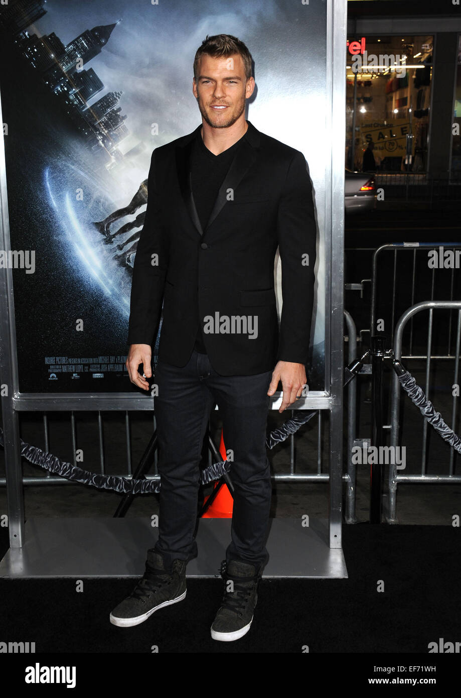 Los Angeles, California, USA. 27th Jan, 2015. Alan Ritchson attending ...