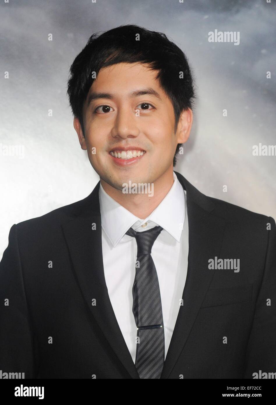 Los Angeles, CA, USA. 27th Jan, 2015. Allen Evangelista at arrivals for ...