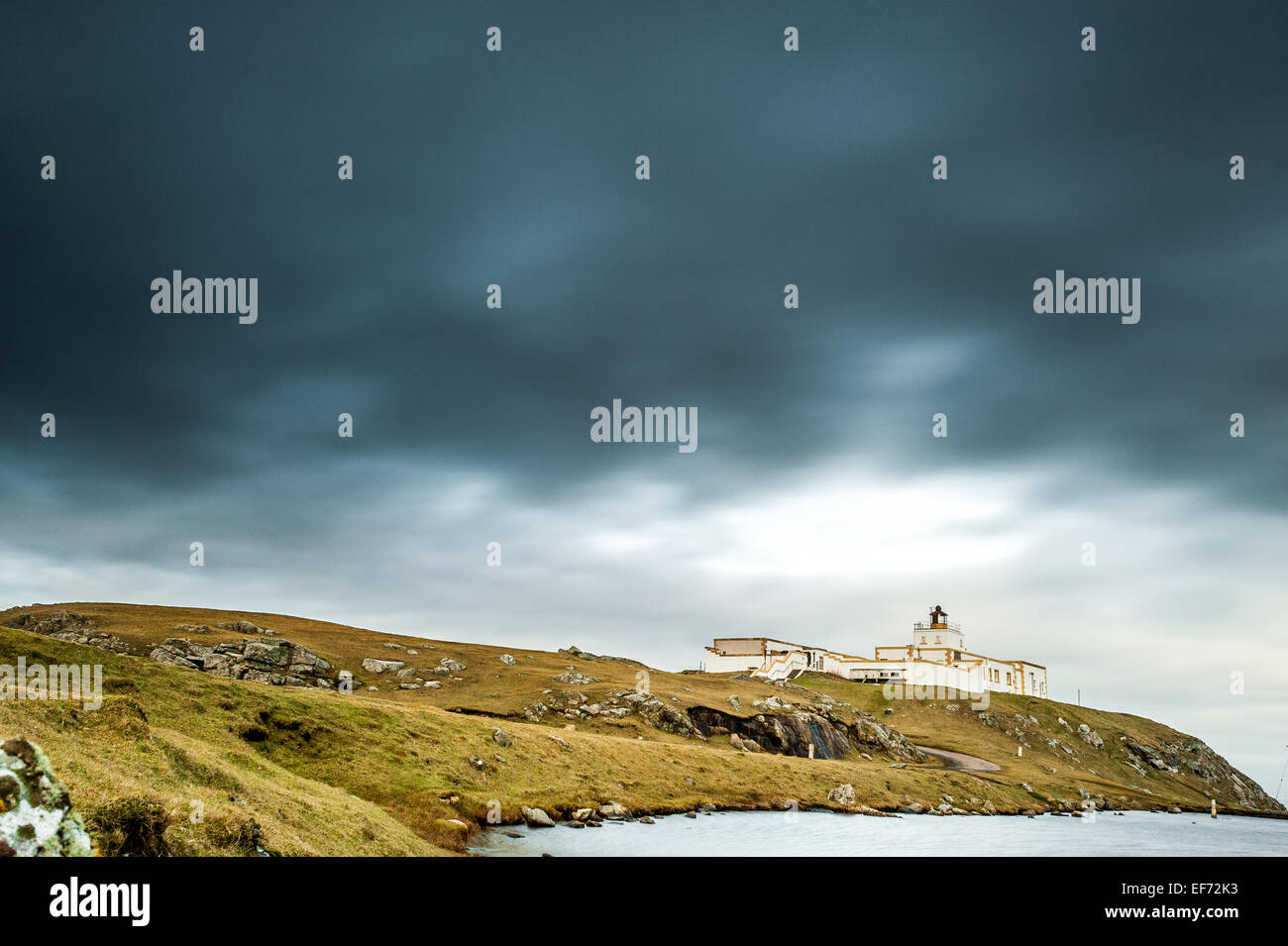 Strathy point lighthouse hi-res stock photography and images - Alamy
