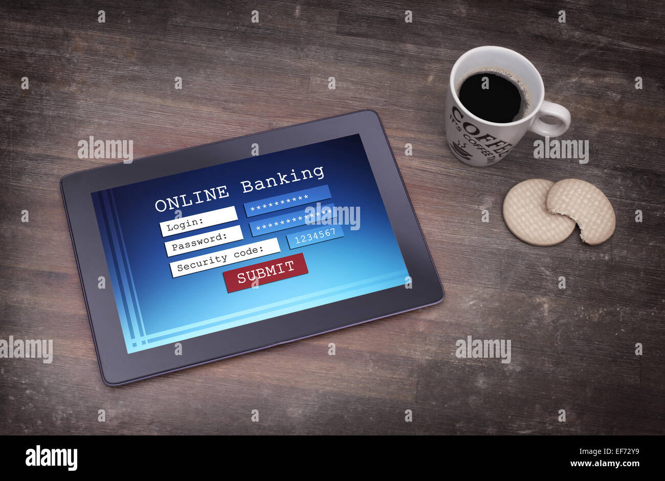Online banking security device hi-res stock photography and images - Alamy