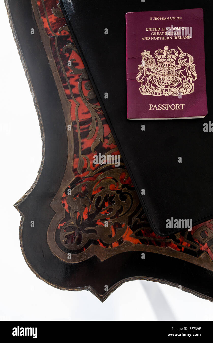 Passport table hi-res stock photography and images - Alamy