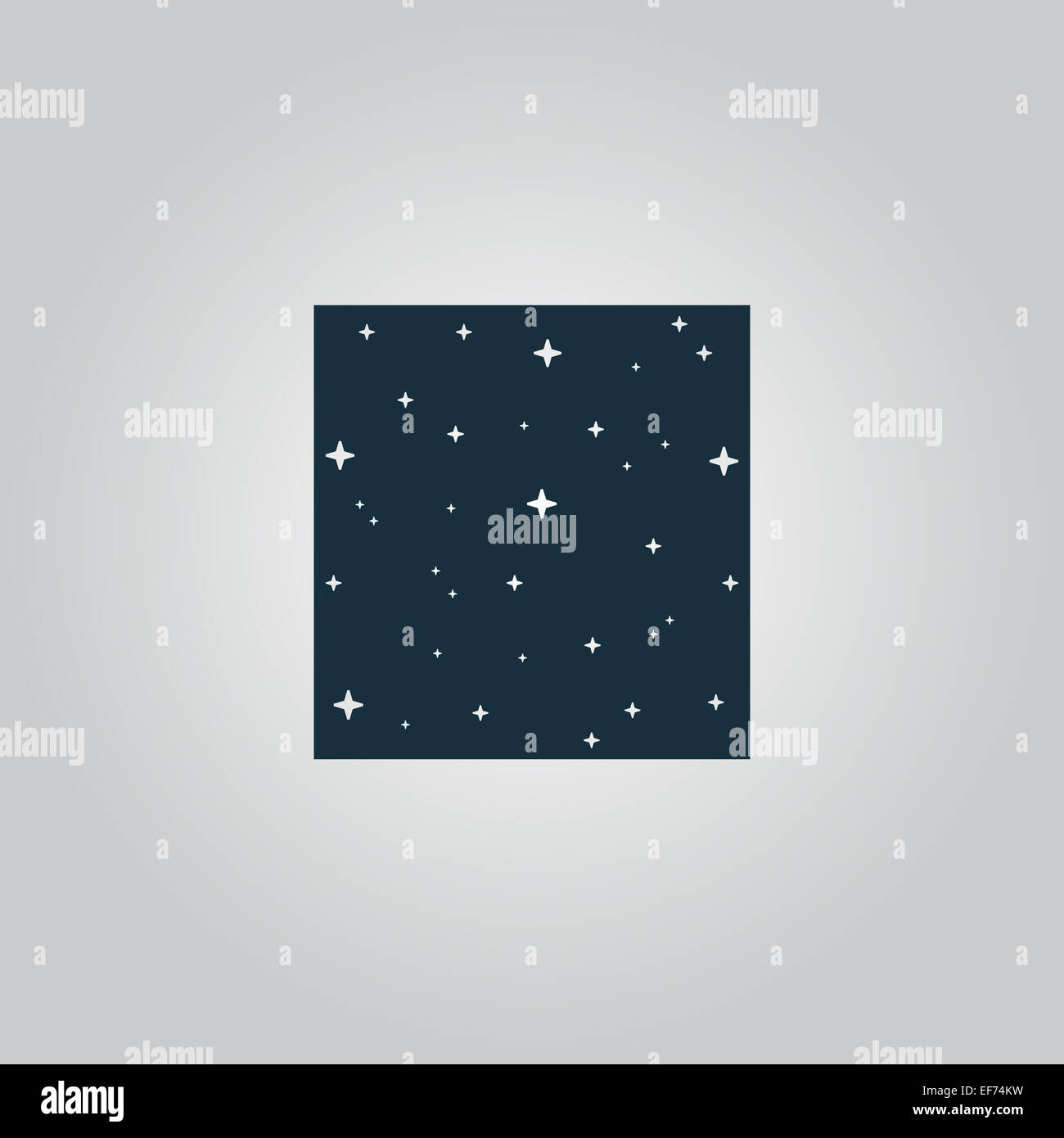 Vector pattern made with stars in square Stock Photo - Alamy