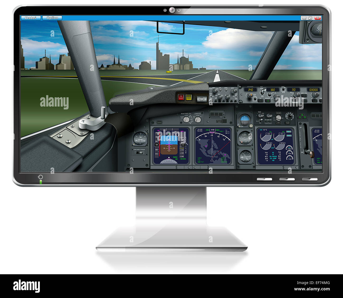 Flight simulator game hi-res stock photography and images - Alamy