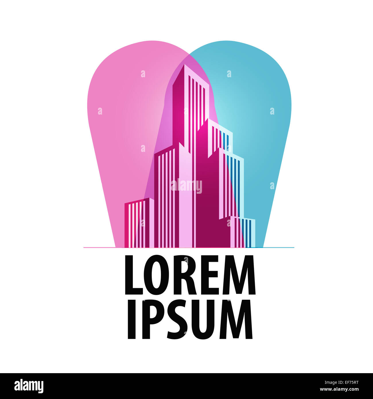 City vector logo design template. building or construction icon Stock ...