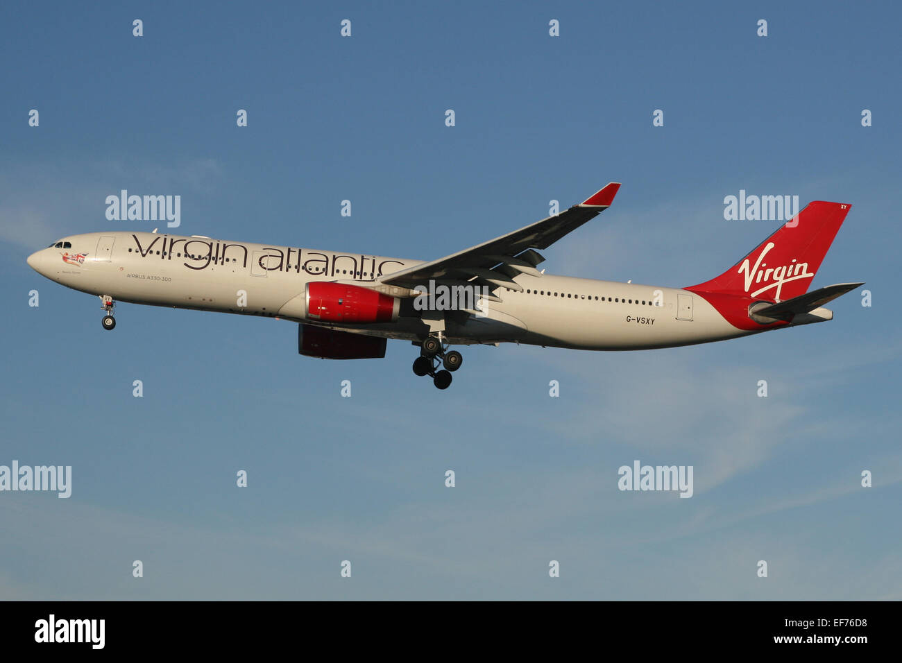Virgin airbus a330 hi-res stock photography and images - Alamy