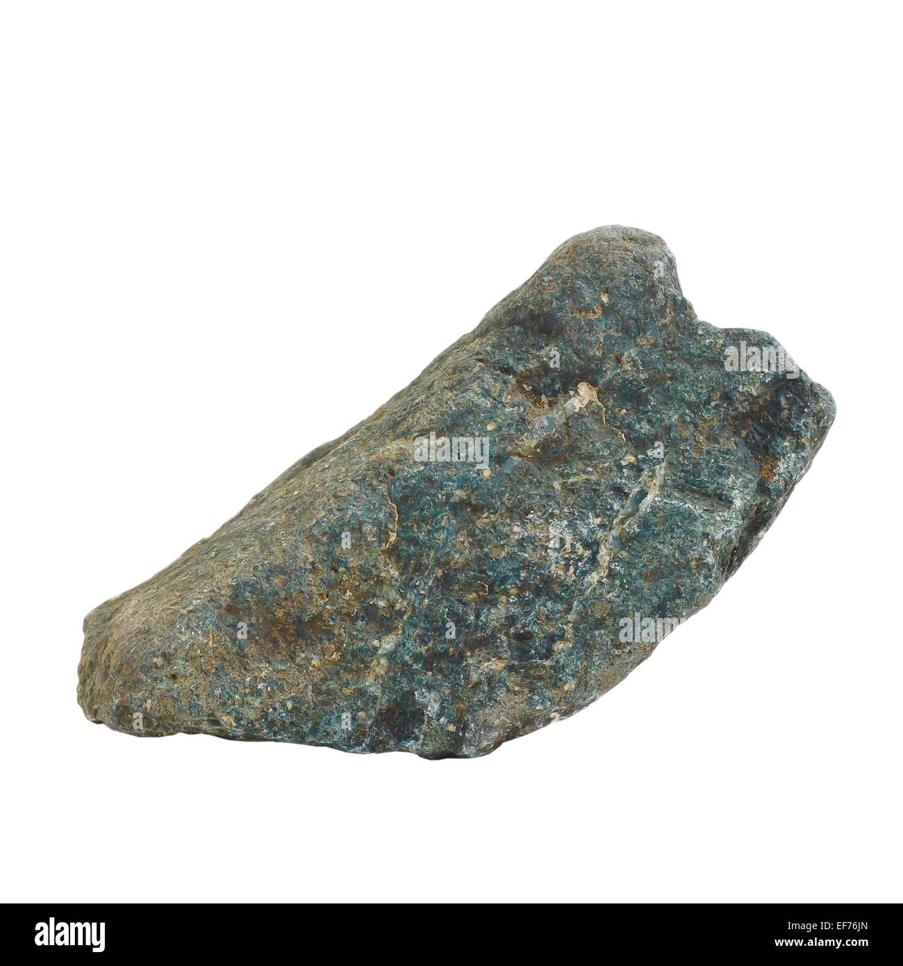 blue dark natural stone isolated on white Stock Photo - Alamy