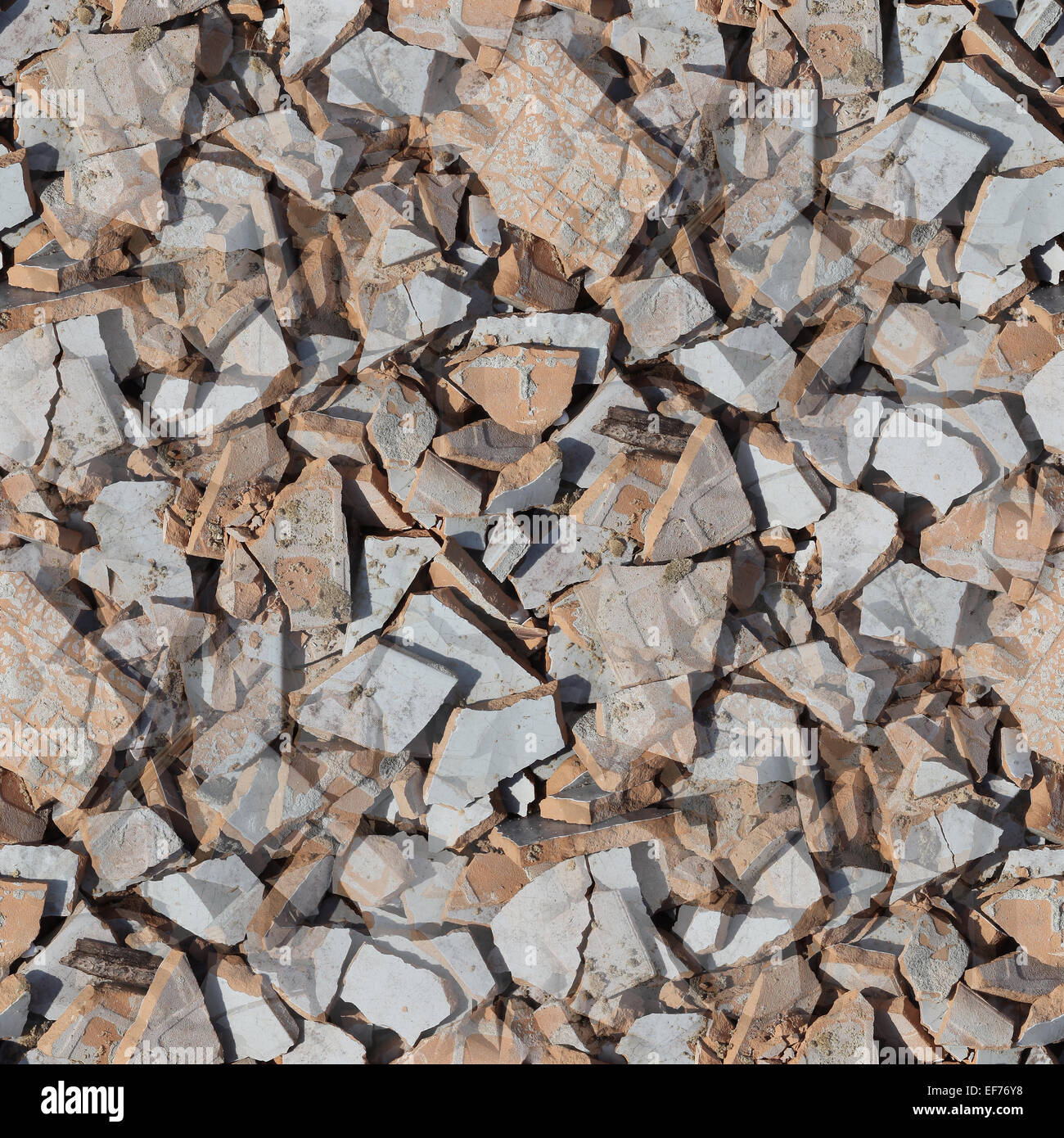 garbage broken tseamless background texture Stock Photo - Alamy