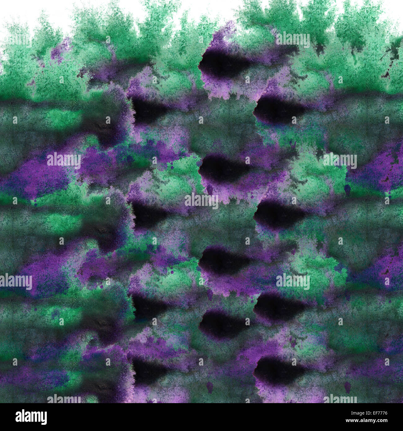 modern art avant-guard texture background green, violet wallpape Stock ...