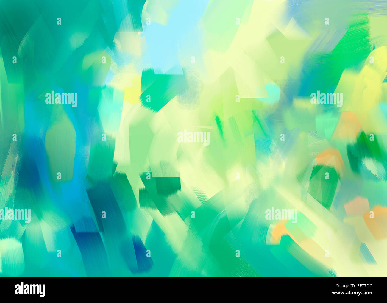 Digital Painting Abstract Textured Colorful Background Stock Photo - Alamy