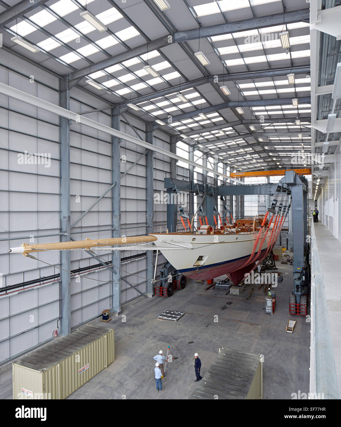 Pendennis Shipyard, Falmouth TR11 4NR, United Kingdom. Architect: na ...