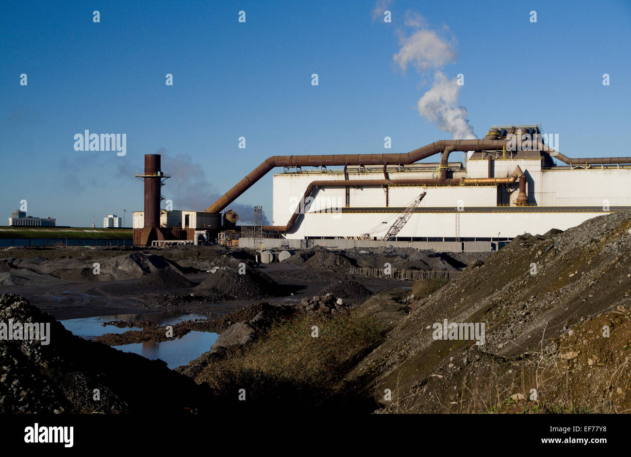 Steel works rover way cardiff hi-res stock photography and images - Alamy