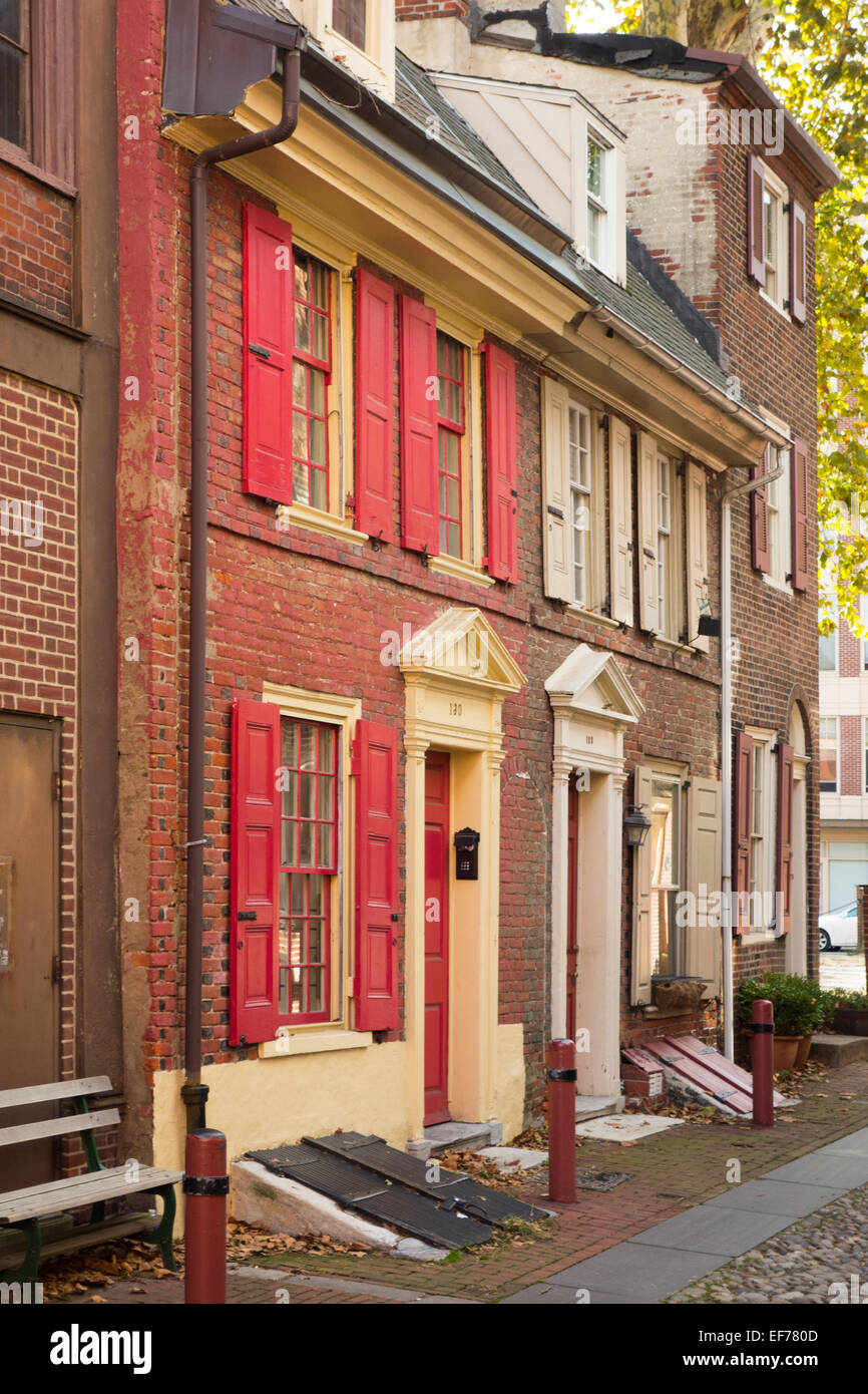 Row Houses Philadelphia Pa High Resolution Stock Photography and Images ...