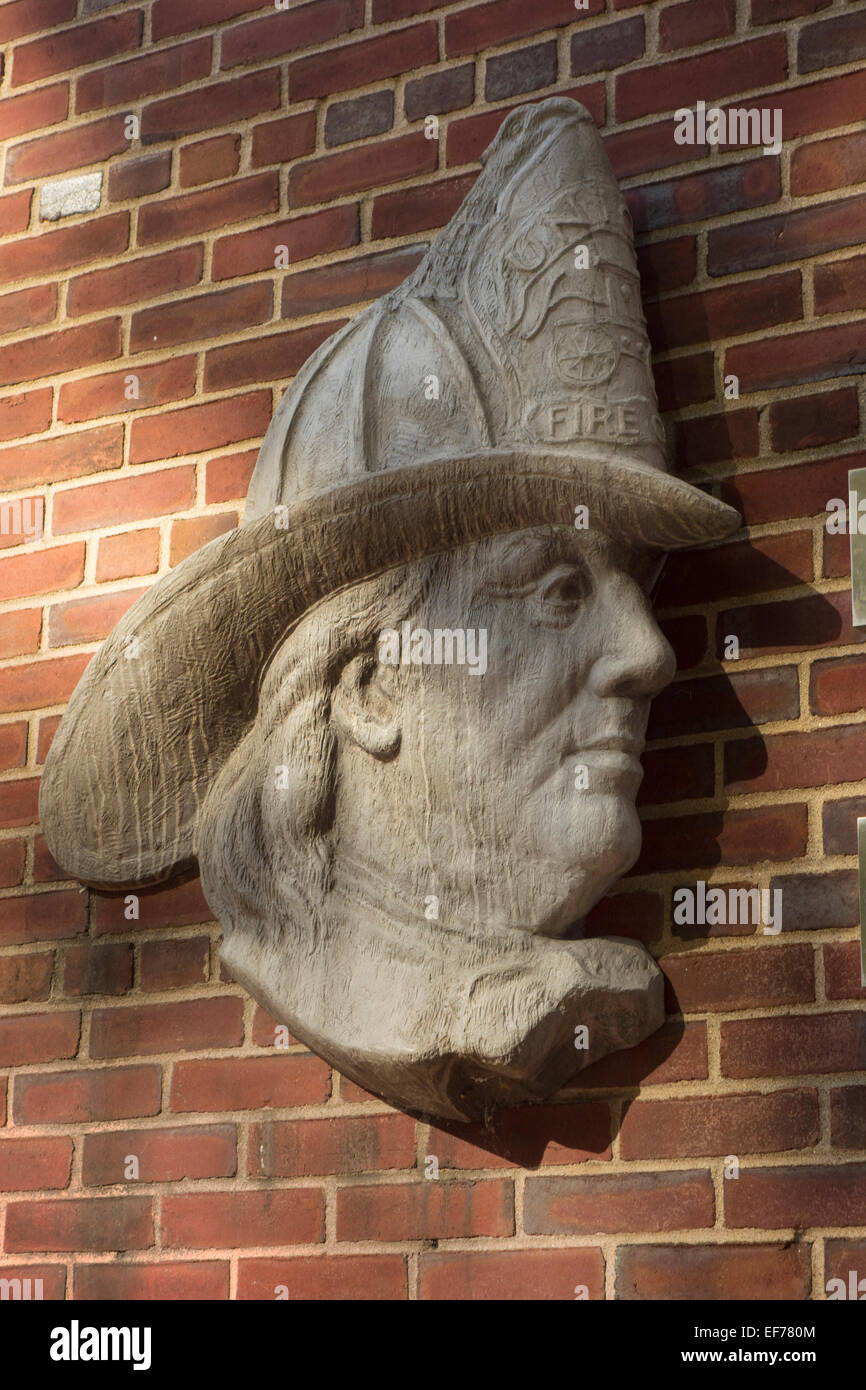 Benjamin franklin union fire company hi-res stock photography and ...
