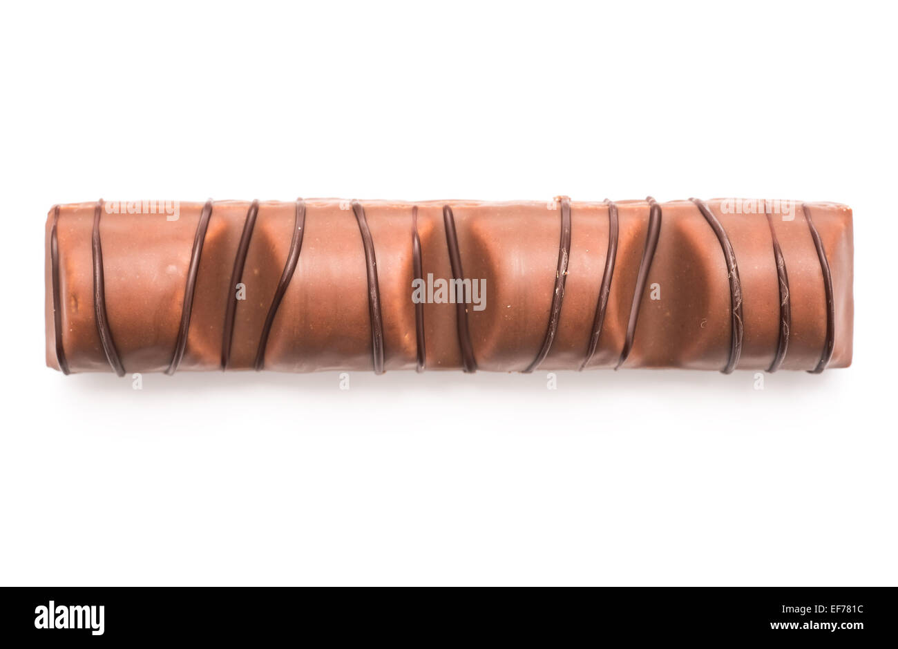 Chocolate Bar Isolated On White Stock Photo - Alamy