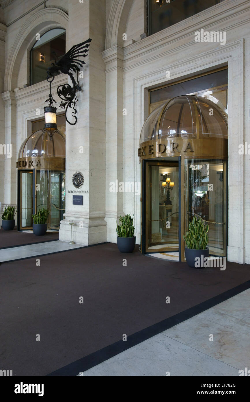 Boscolo Exedra Hotel Piazza della Repubblica Rome Italy Stock Photo - Alamy