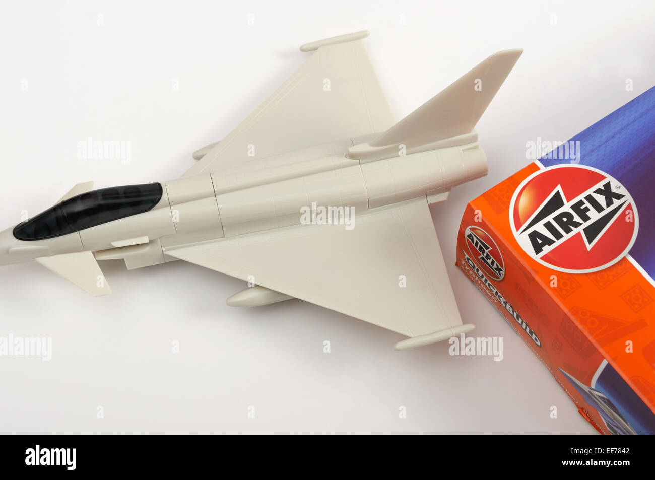 Airfix QuickBuild Typhoon fighter jet Stock Photo - Alamy