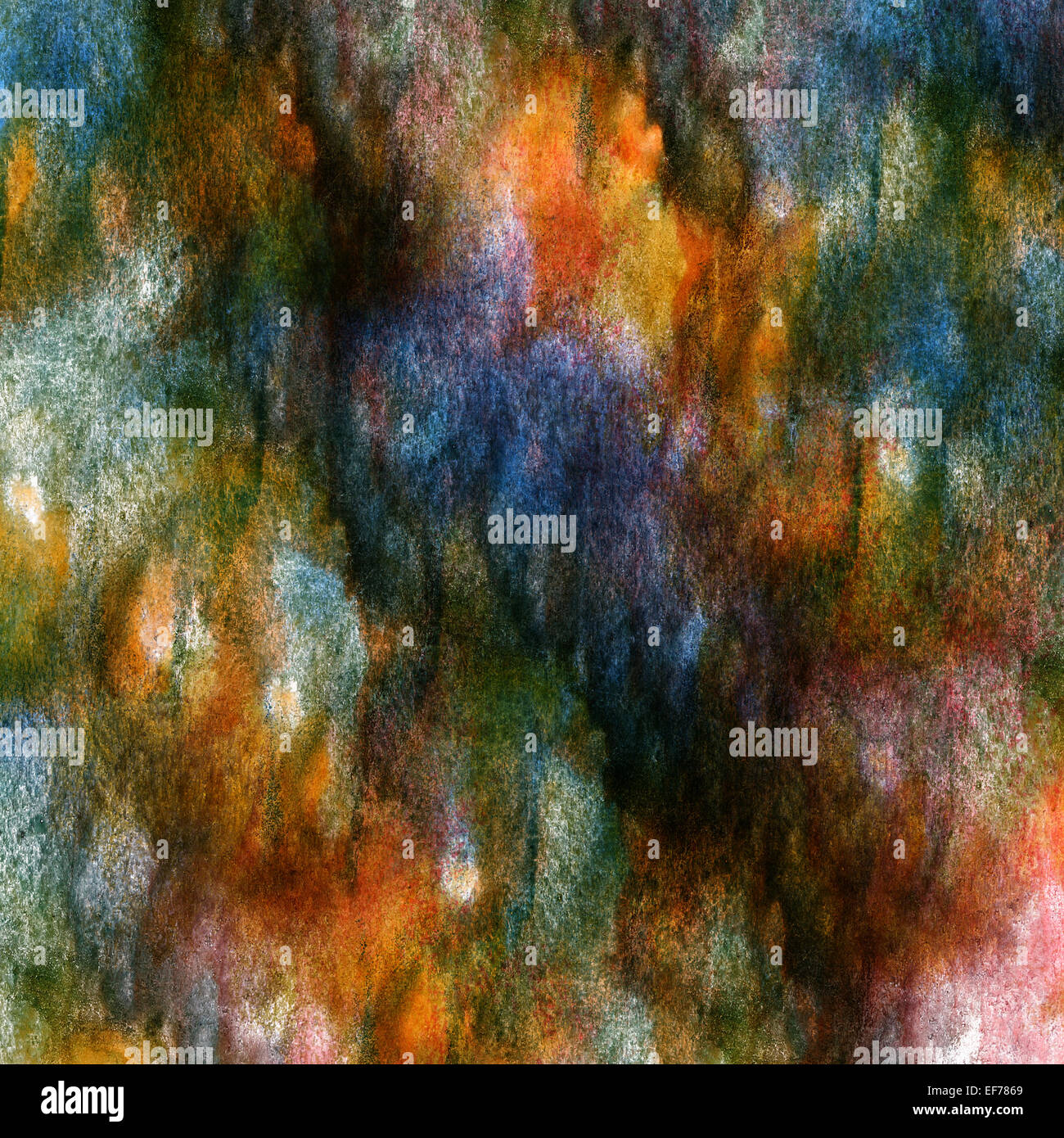 modern art blue, red, yellow avant-guard wallpaper seamless pat Stock ...