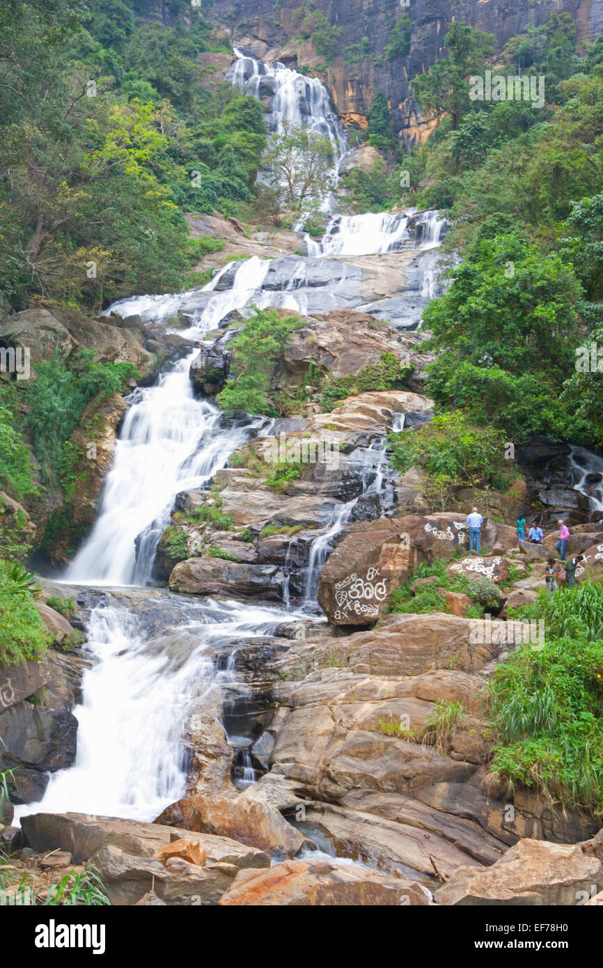 Rawana waterfall in sri lanka hi-res stock photography and images - Alamy