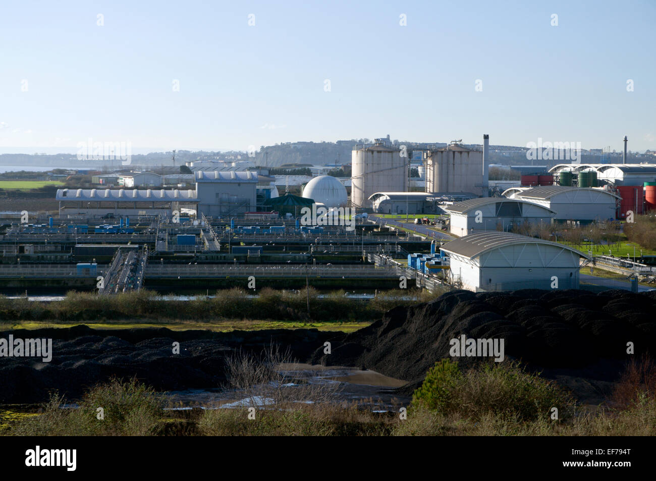 Water treatment works hi-res stock photography and images - Alamy