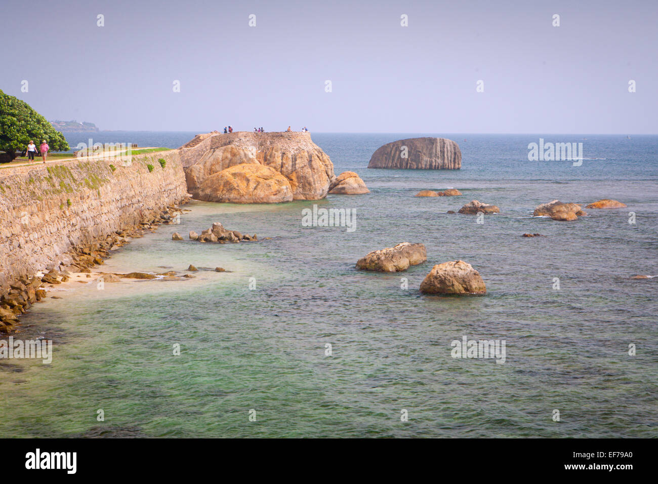 FLAG ROCK IN GALLE FORT Stock Photo - Alamy