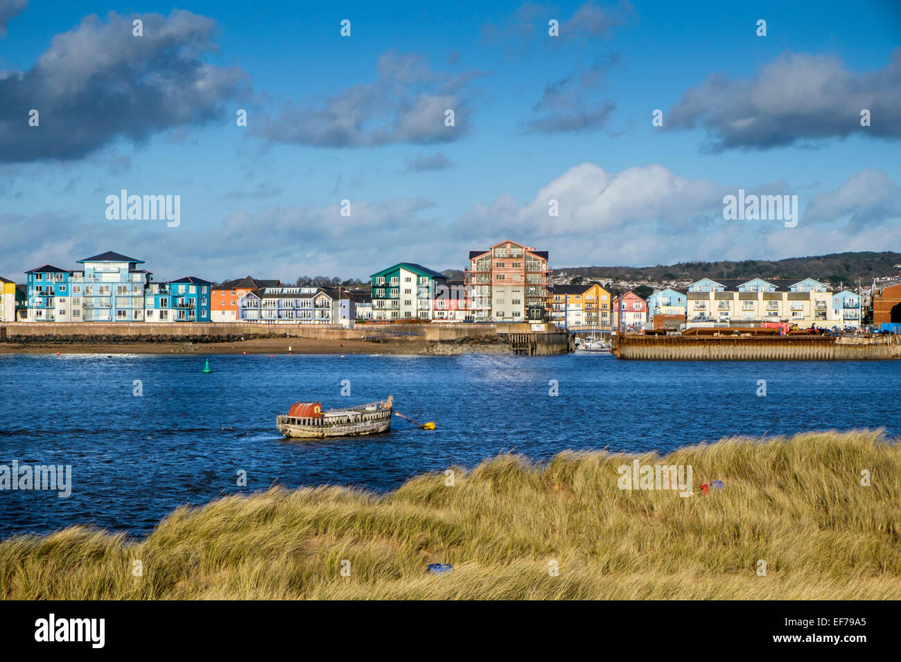 Exe estuary exmouth boat hi-res stock photography and images - Alamy