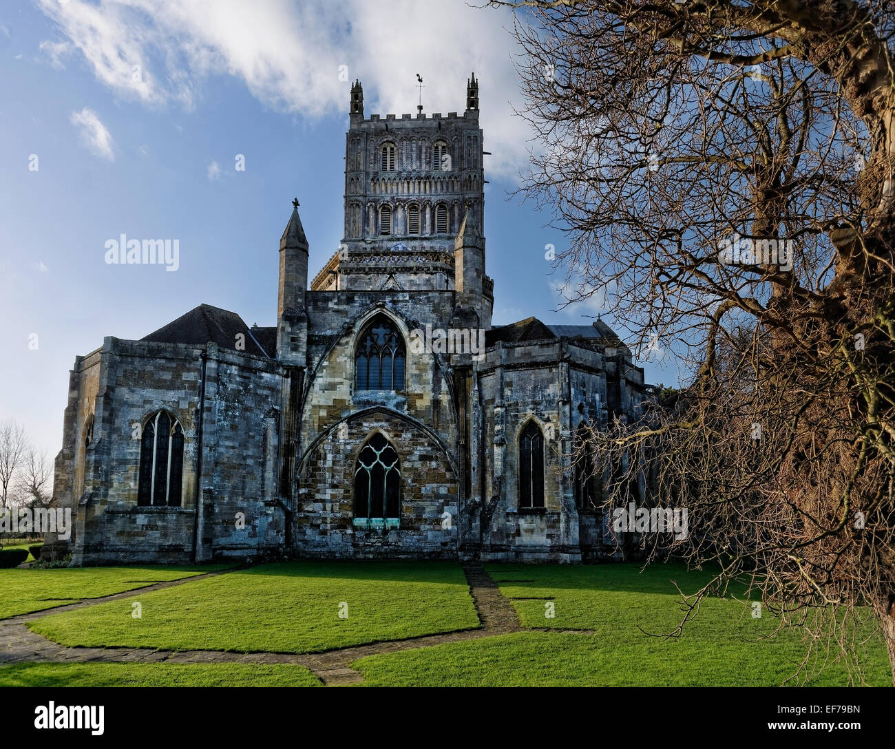 Tewkesbury Abbey is next largest parish church in England, former ...