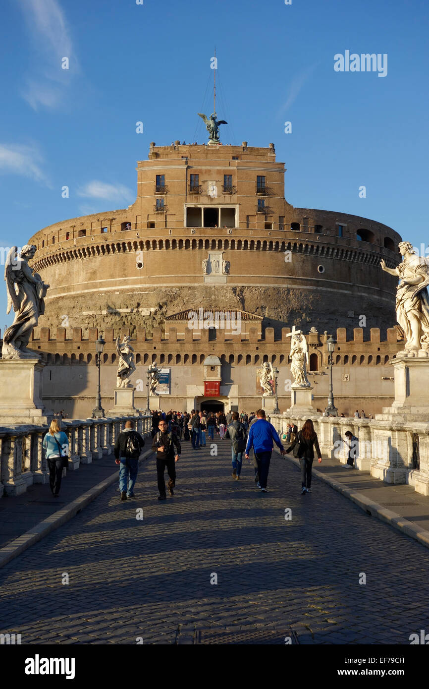 Castel Sant' Angelo Rome Italy Stock Photo - Alamy