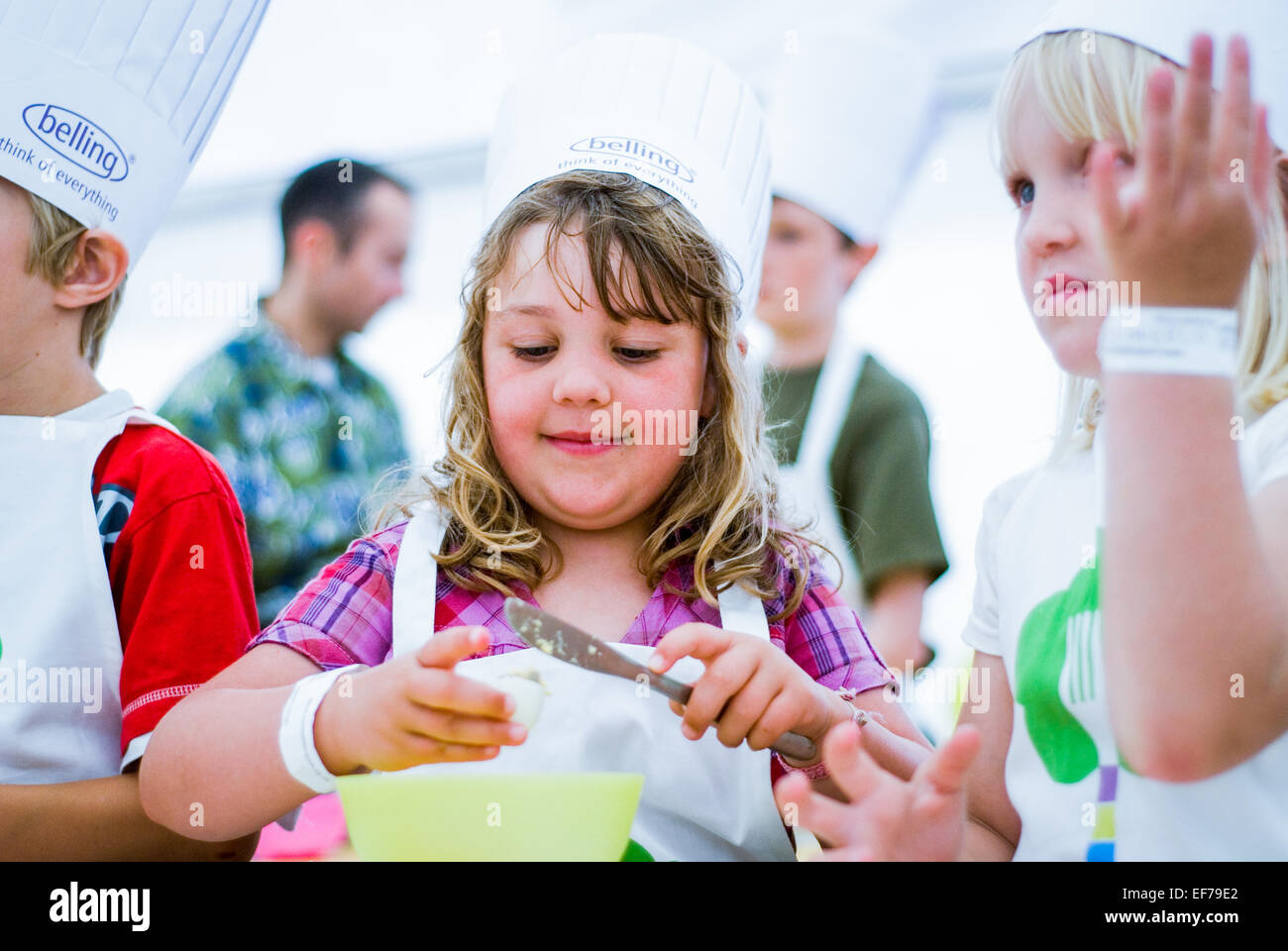 Children learning how to cook at food festival Children's Food Festival ...