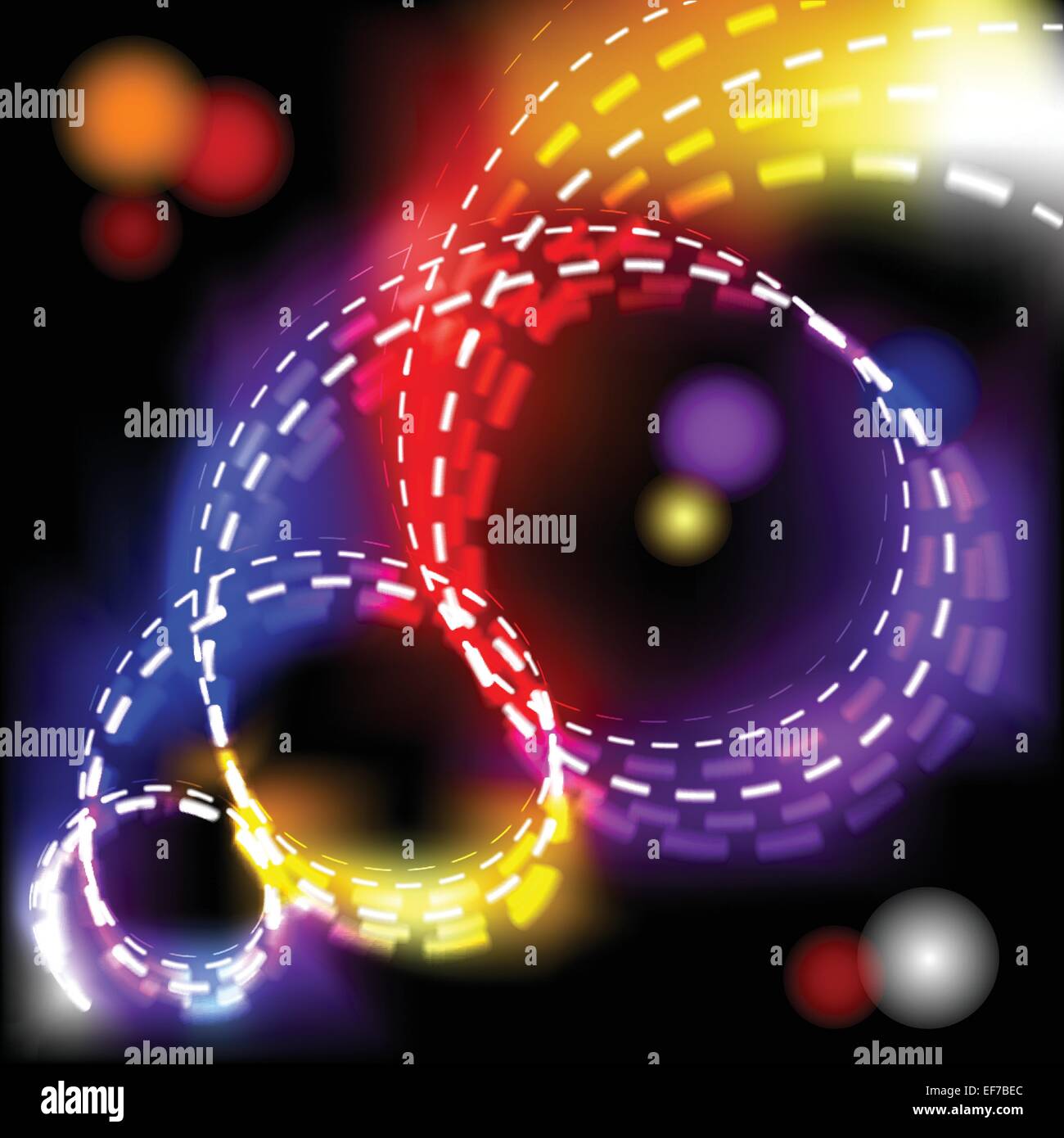 Vector abstract shiny spiral wave explosion background with colorful ...