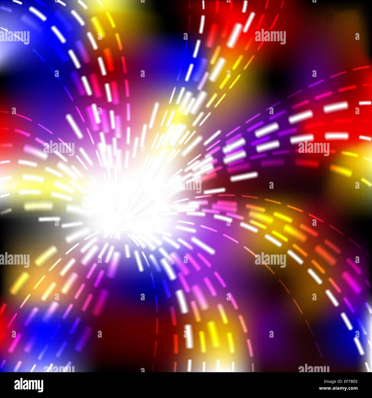 Vector abstract shiny wave explosion background with colorful patches ...