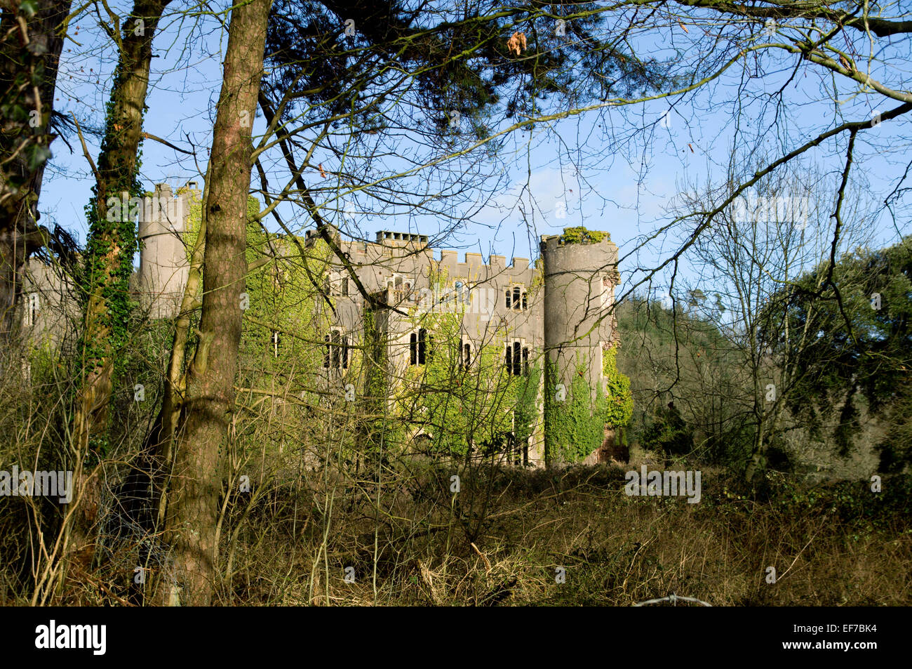 Ruperra castle hi-res stock photography and images - Alamy