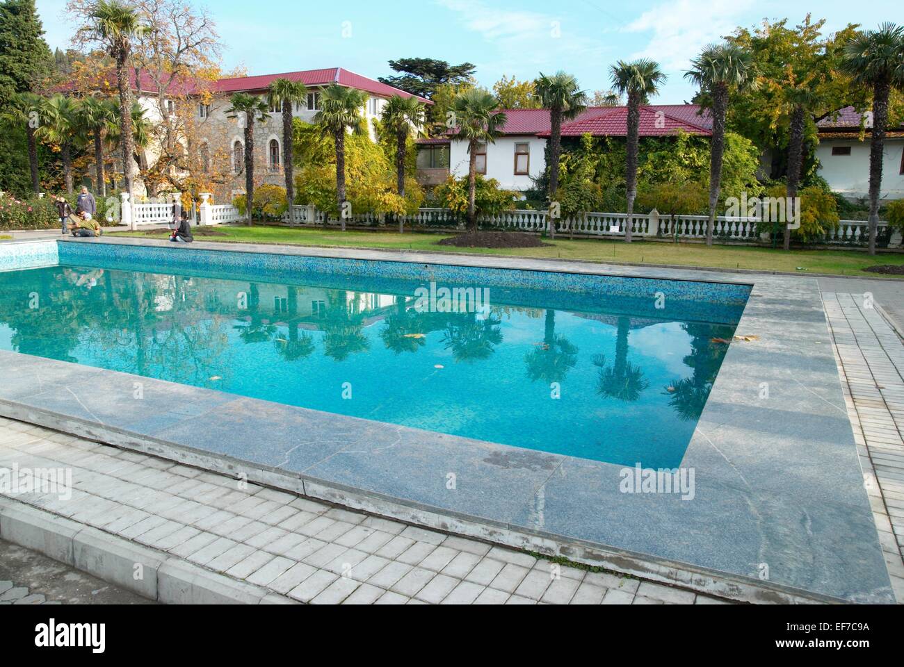 Beautiful swimming pool Stock Photo - Alamy