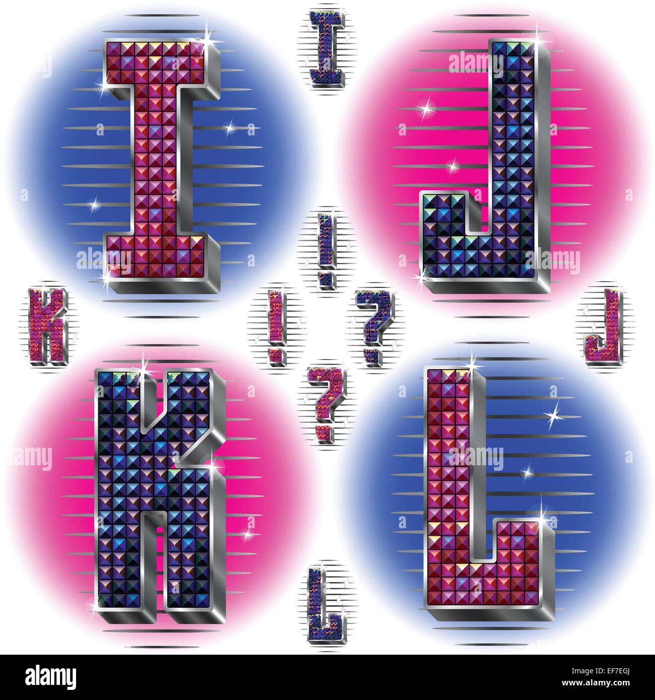 Silver letters hi-res stock photography and images - Alamy