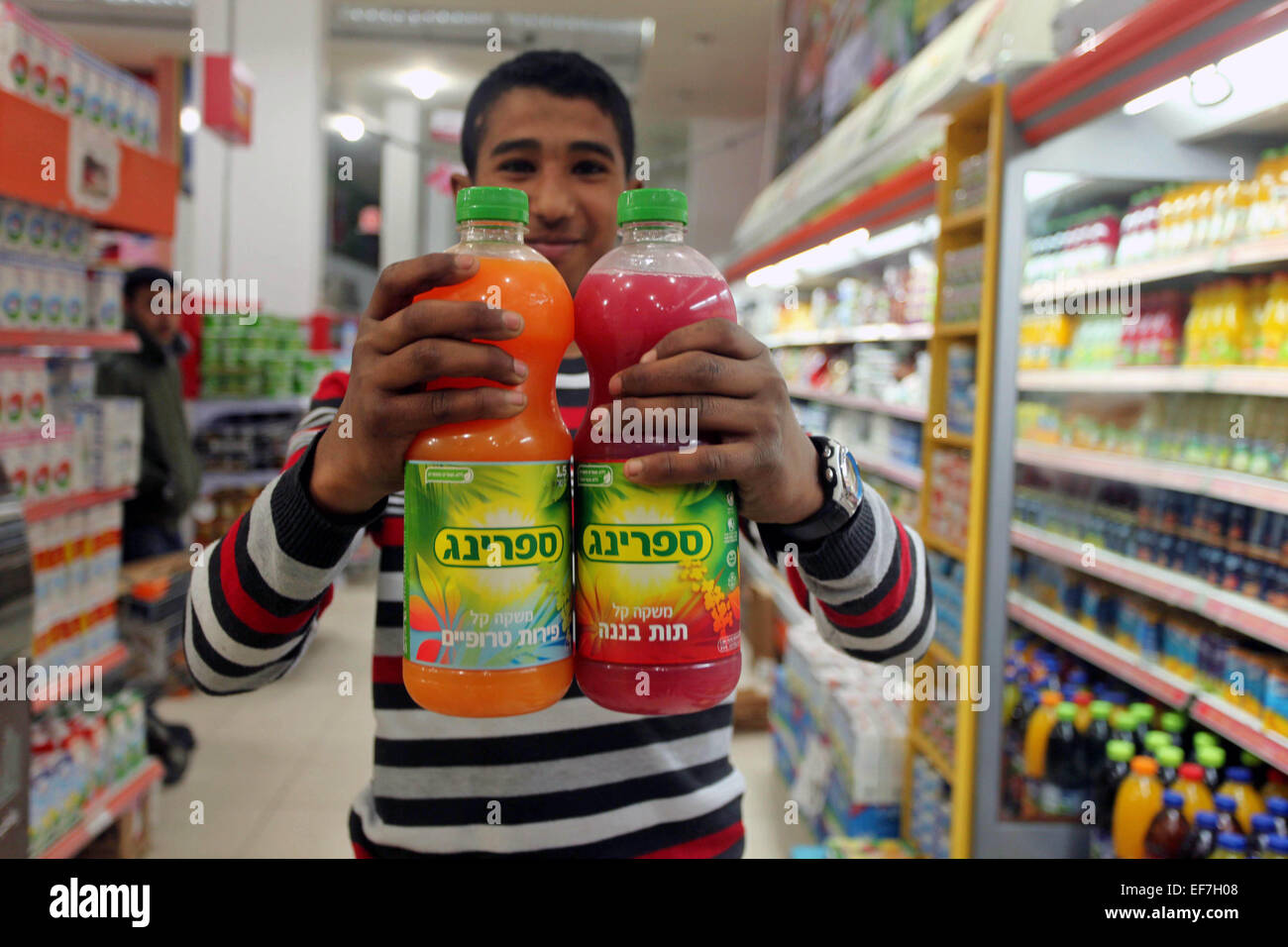 Gaza City, Gaza Strip, Palestinian Territory. 28th Jan, 2015. A ...