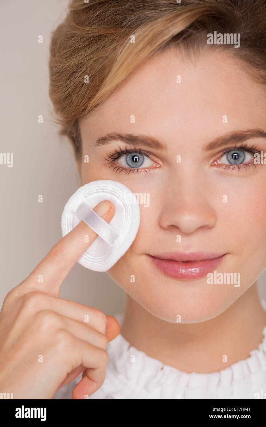 Applying Powder High Resolution Stock Photography and Images - Alamy