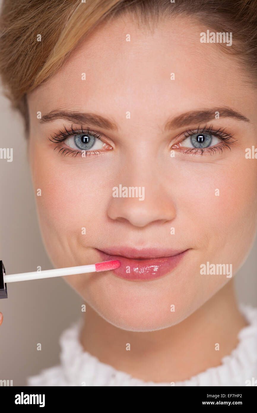 Applying gloss hi-res stock photography and images - Alamy