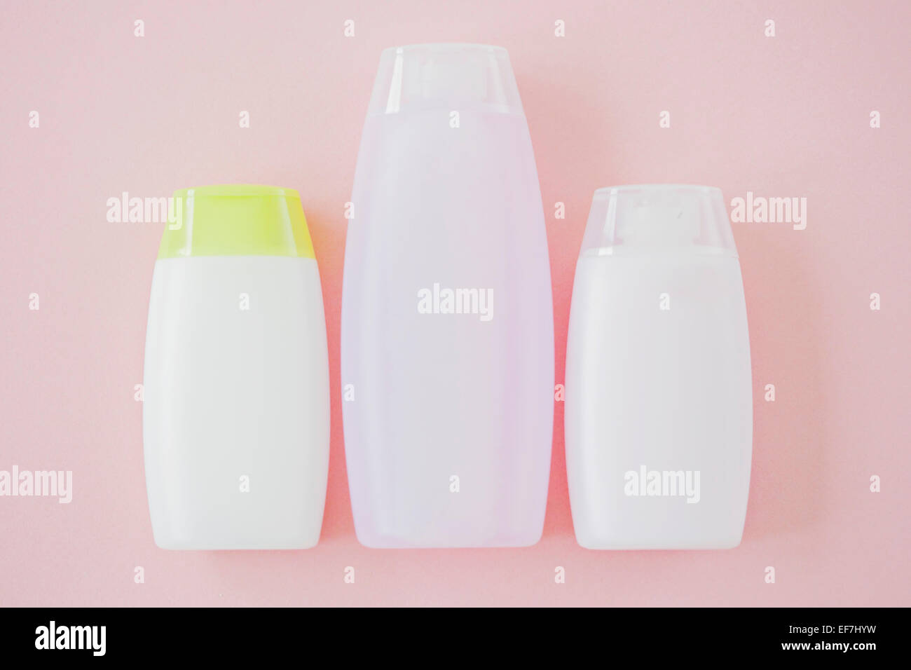 Bottles of cosmetics Stock Photo - Alamy