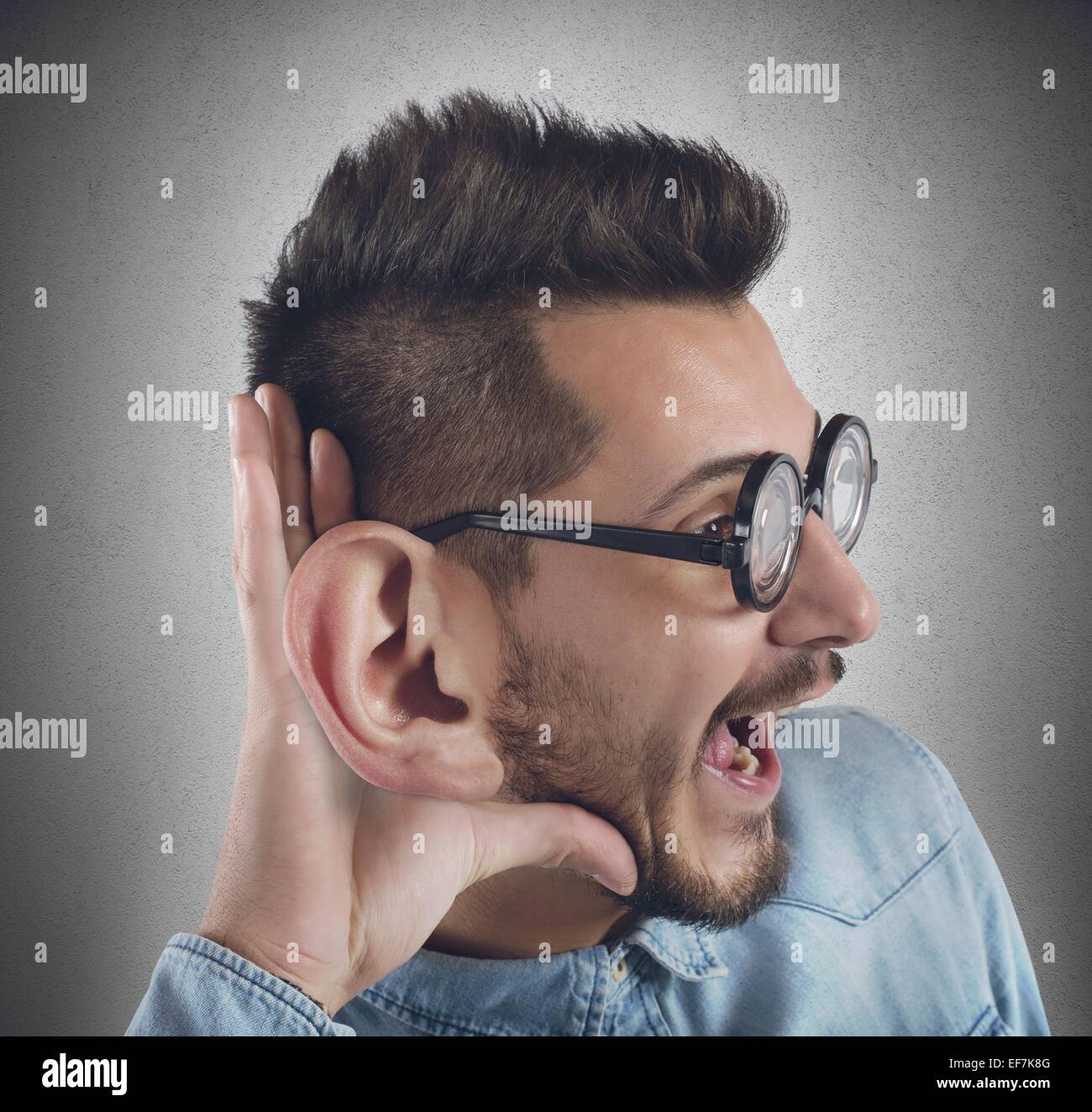 Curious person hi-res stock photography and images - Alamy
