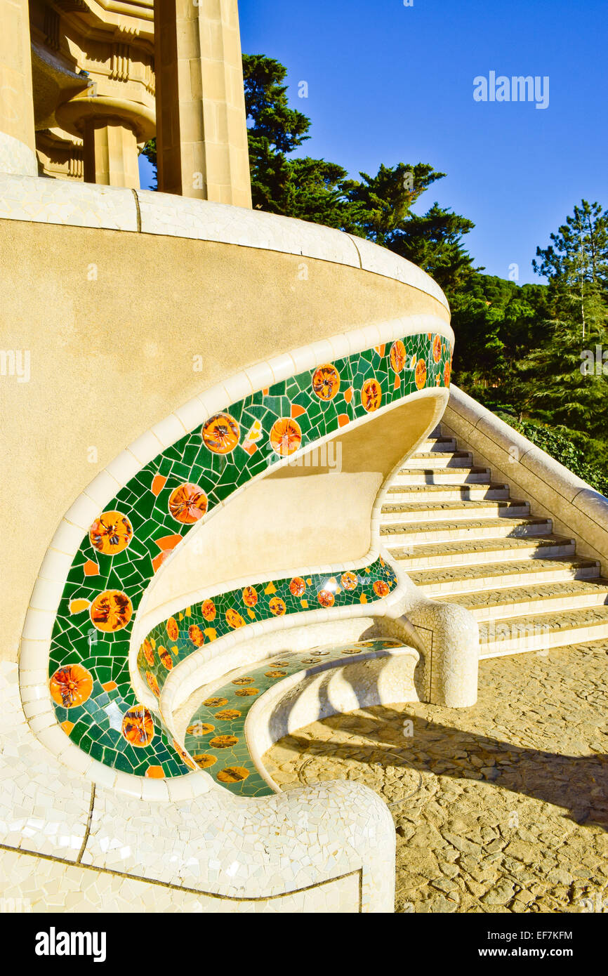 Stairs Antoni Gaudi High Resolution Stock Photography and Images - Alamy