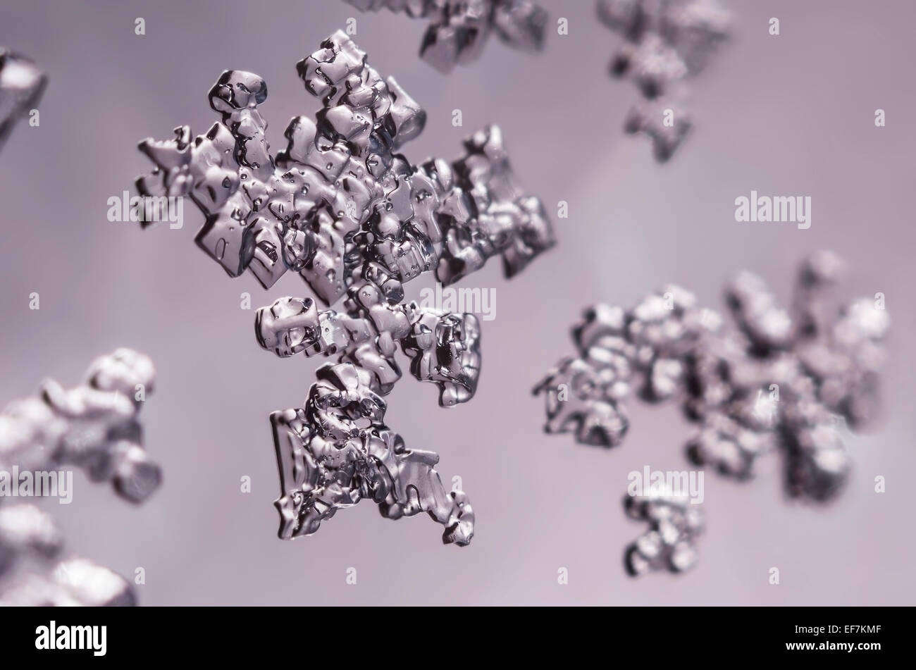Metallic particles high magnification Stock Photo - Alamy