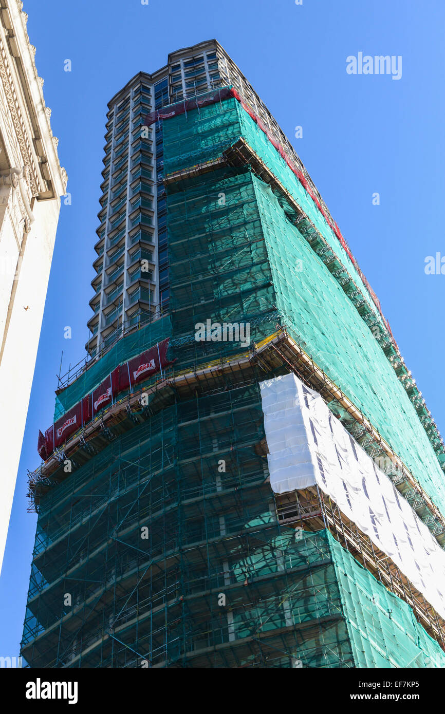 Centre point Tower, Tottenham Court Road, London, UK. 28th January 2015 ...