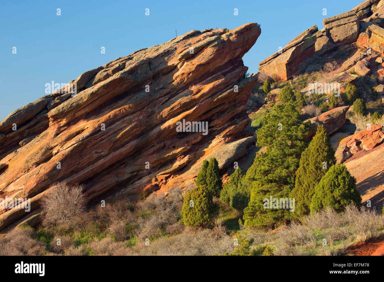 Red rocks fountain formation hi-res stock photography and images - Alamy