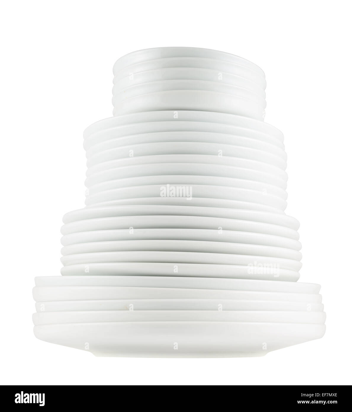 Plate pile buffet Cut Out Stock Images & Pictures - Alamy