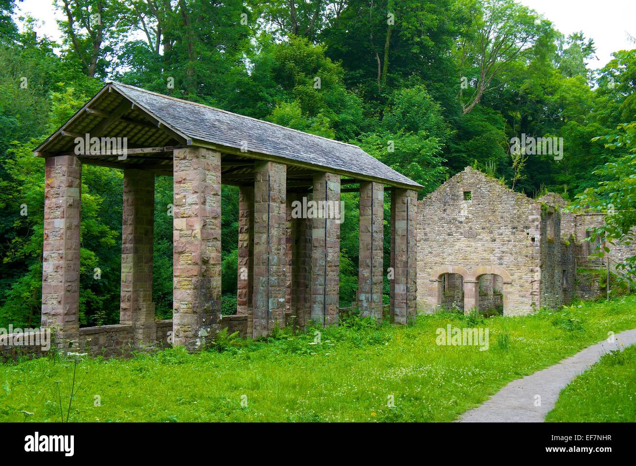 Bobbin Mill The Howk Calbeck Cumbria England UK Stock Photo - Alamy