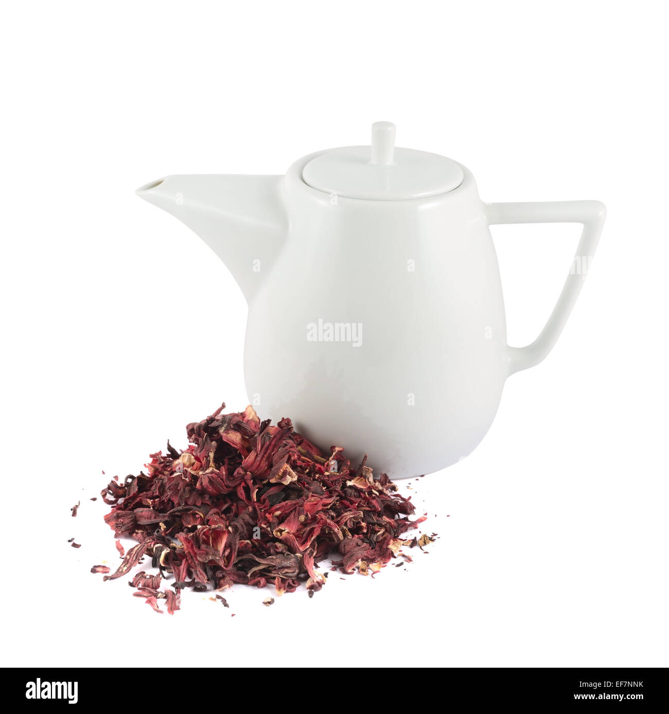 Teapot tea leaves design Cut Out Stock Images & Pictures - Alamy