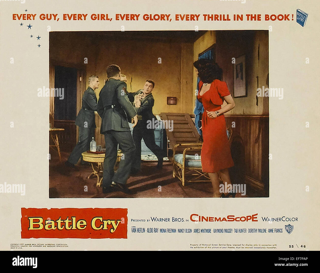 Battle Cry - Movie Poster Stock Photo - Alamy