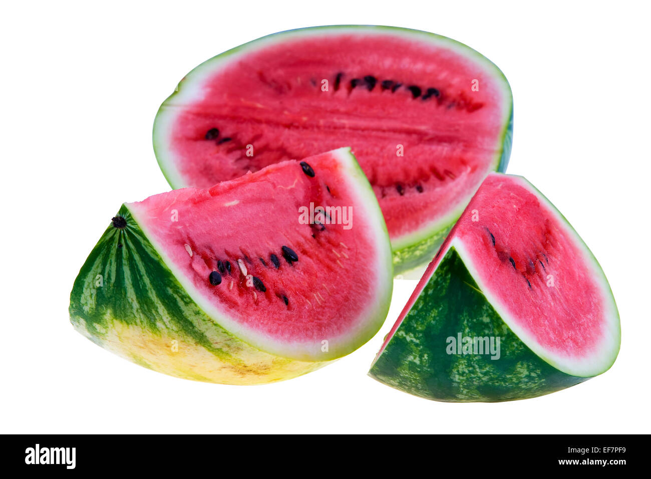 Watermelon isolated isolated with clipping path Stock Photo - Alamy