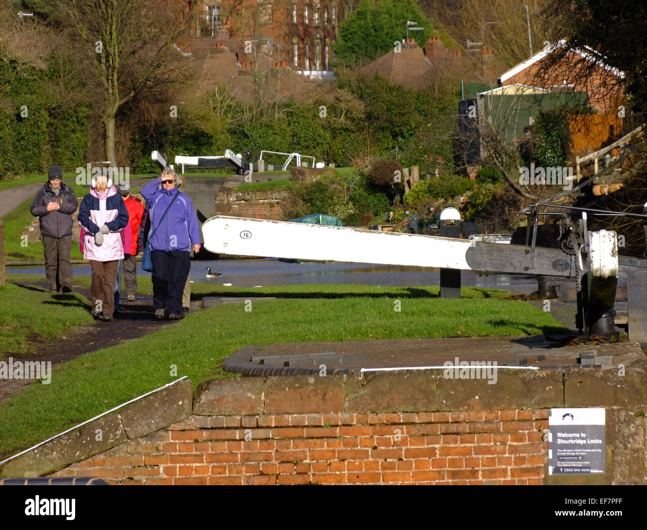 Group of oap walking hi-res stock photography and images - Alamy