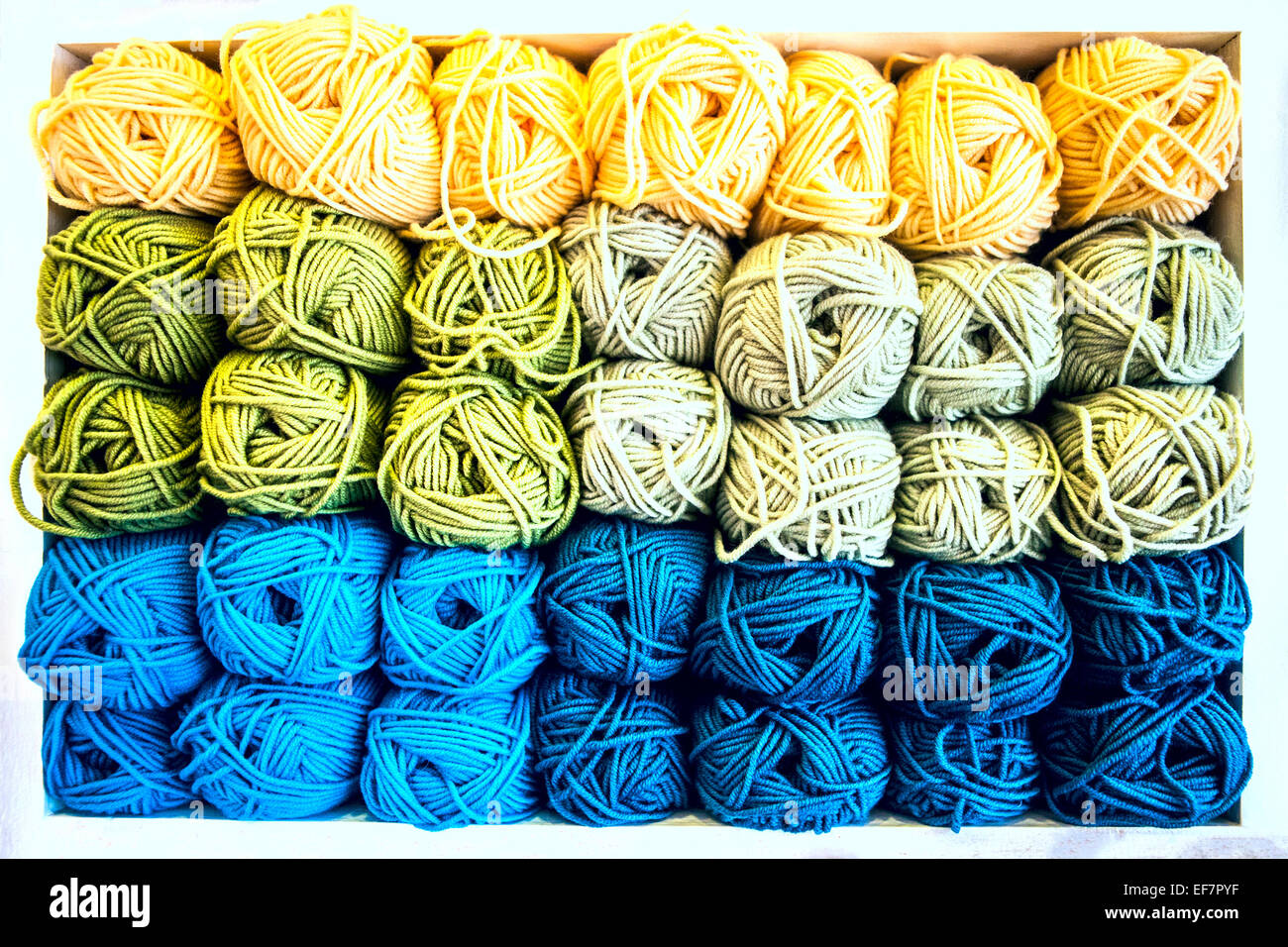 Skeins of wool hi-res stock photography and images - Alamy